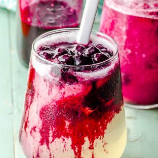 Frozen Blueberry Lemonade (Spoon Required!) - May I Have That Recipe?