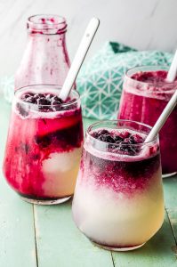 Frozen Blueberry Lemonade (Spoon Required!) - May I Have That Recipe?
