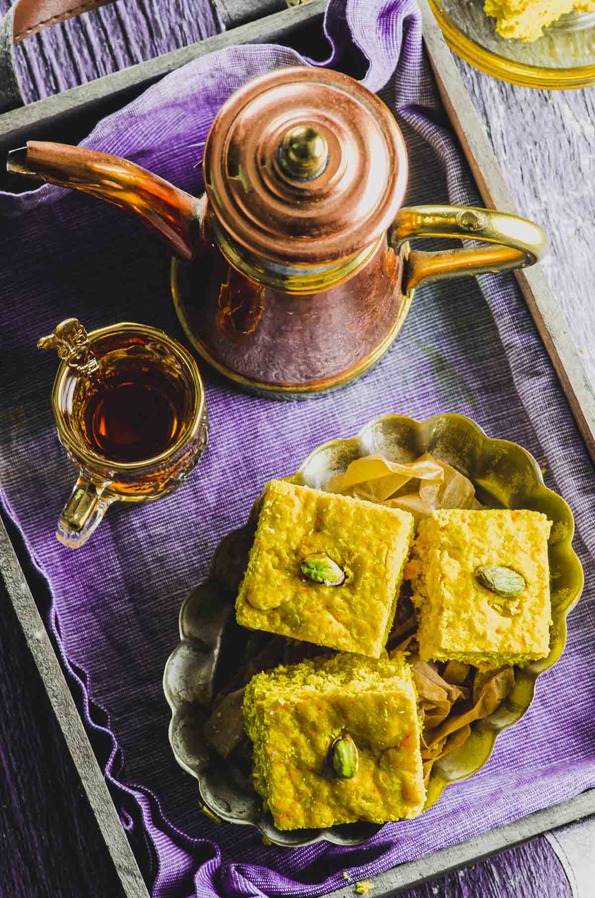 Sfouf- Middle Eastern Turmeric Cake May I Have That Recipe?