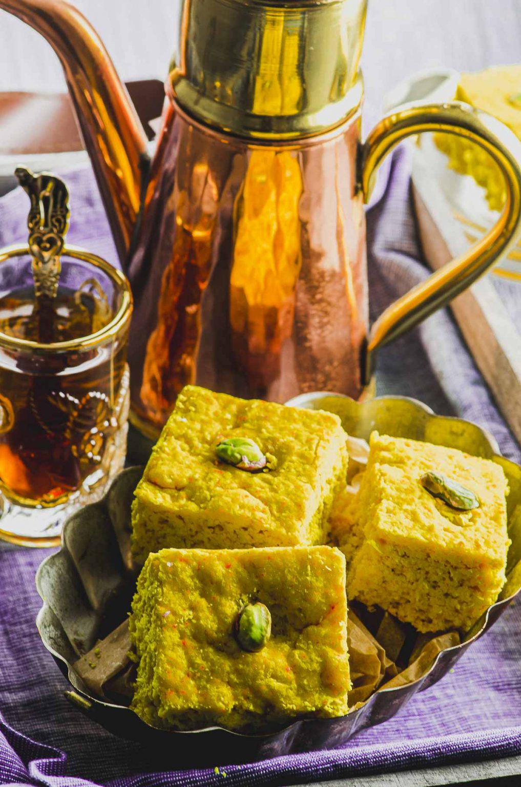 Sfouf- Middle Eastern Turmeric Cake May I Have That Recipe?