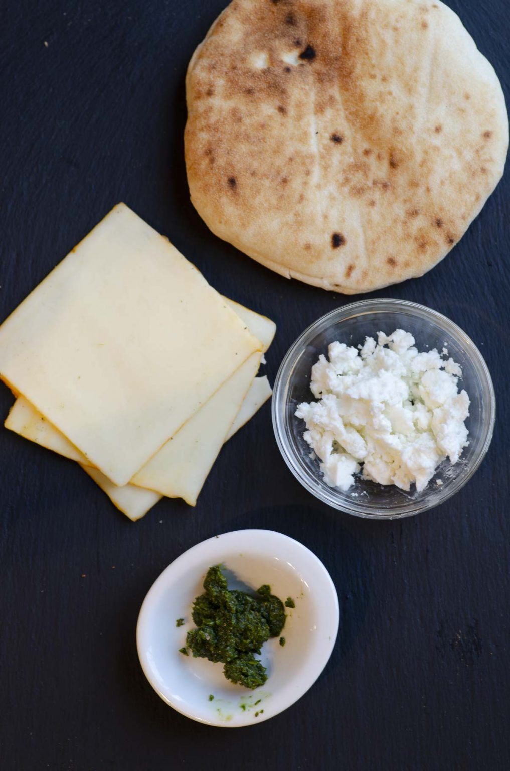 Middle Eastern Style Grilled Cheese