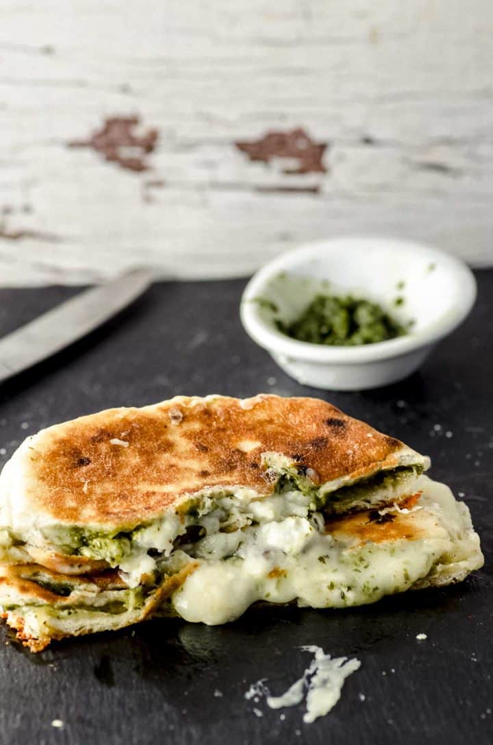 Middle Eastern Style Grilled Cheese