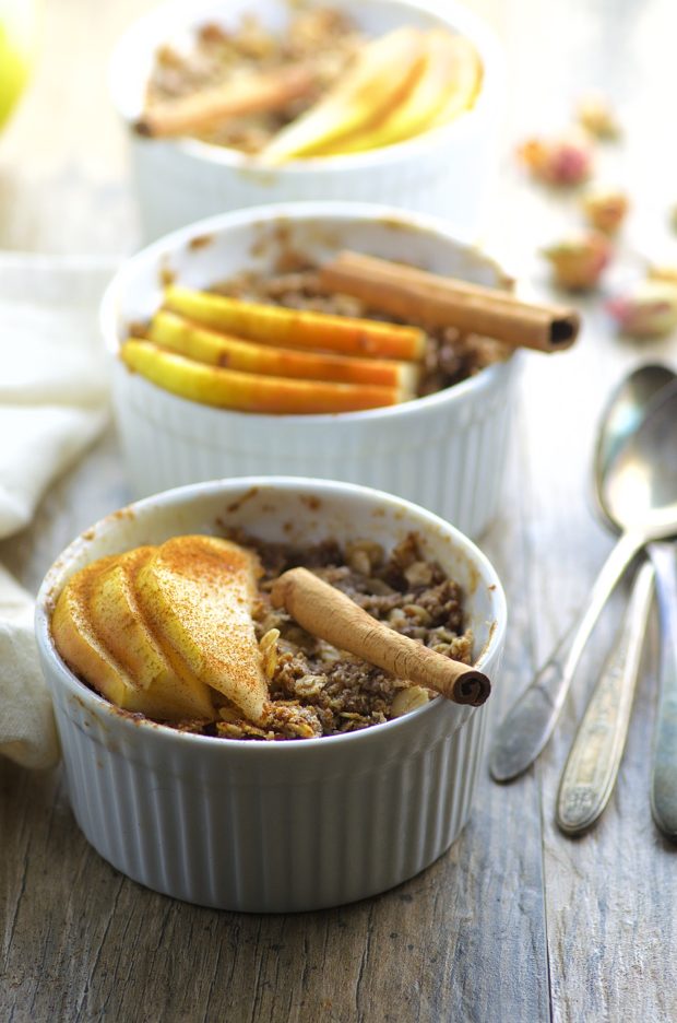 Ginger Pear Crisp - May I Have That Recipe?