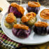 Grilled Tricolor Hasselback Potatoes with Romesco Sauce - May I Have ...
