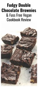 Fudgy Double Chocolate Brownies & Fuss Free Vegan Review - May I Have ...