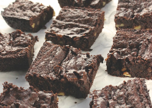 Fudgy Double Chocolate Brownies & Fuss Free Vegan Review - May I Have ...