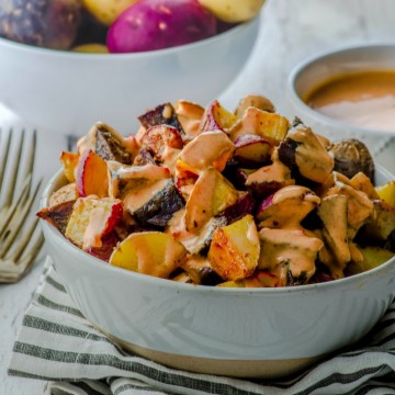 Not Just For Passover Recipes - Tri-colored Roasted Potatoes with ...