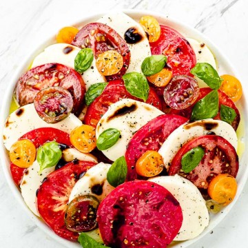 Caprese Salad with Balsamic Glaze - May I Have That Recipe?