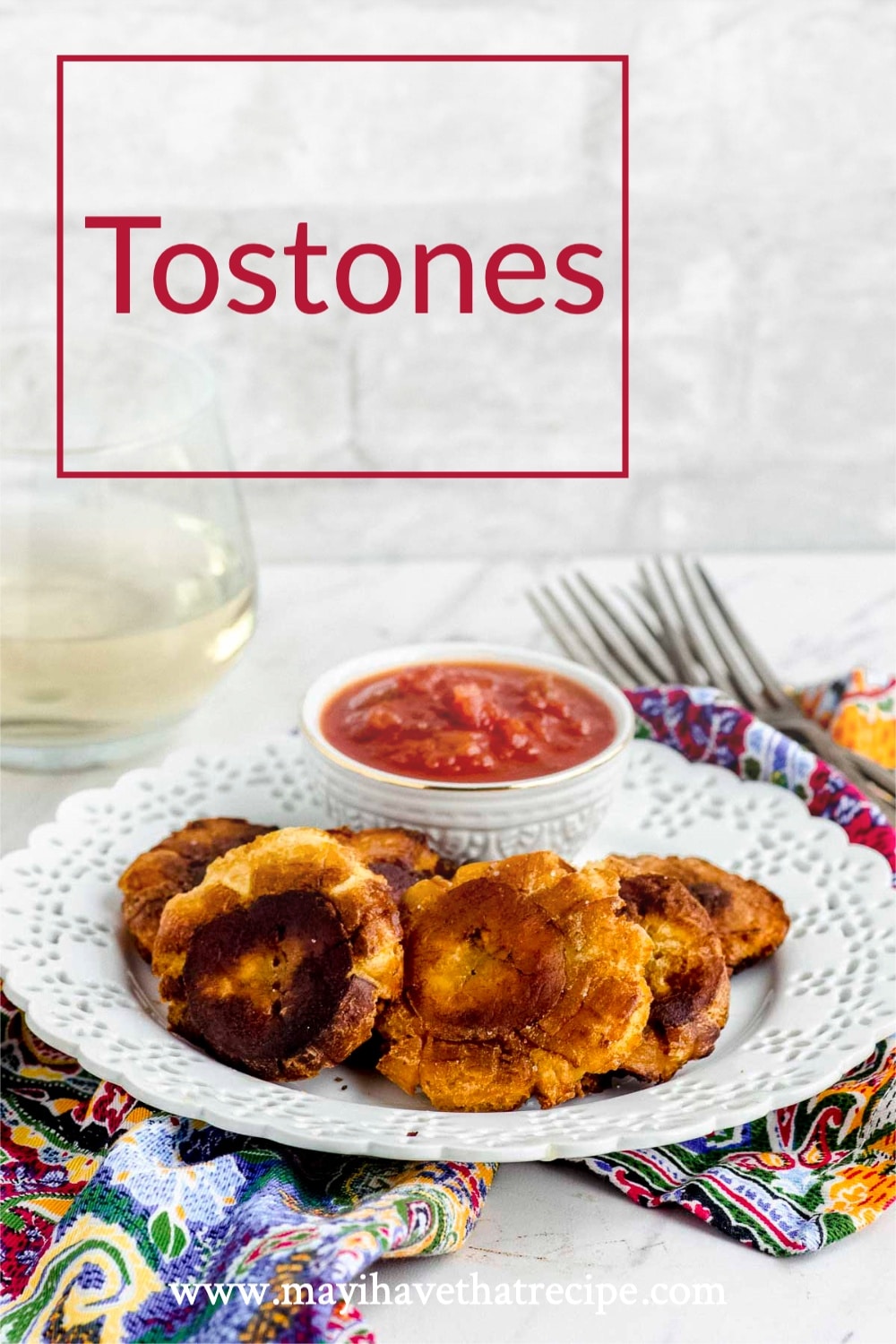 Tostones ( twice fried green plantains) - May I Have That Recipe?