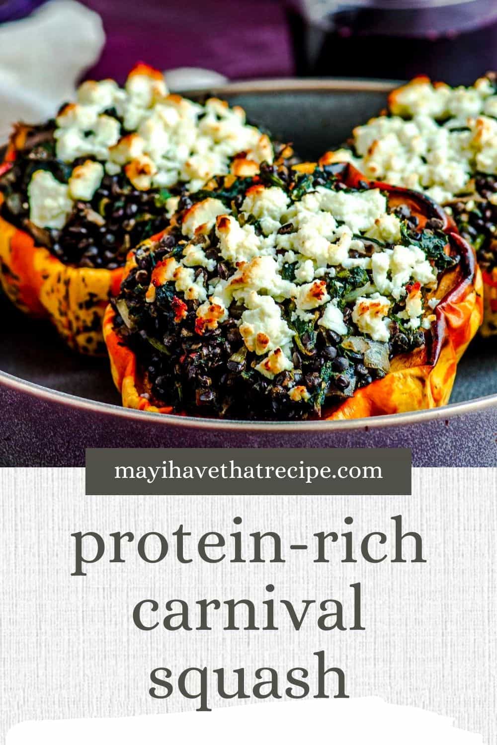 Protein-Rich Carnival Squash Recipe - May I Have That Recipe?