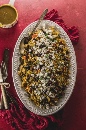 Israeli Couscous with Roasted Vegetables - May I Have That Recipe?