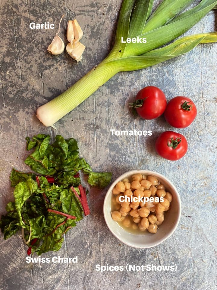 Vegan Stew with Swiss Chard and Chickpeas - May I Have That Recipe?