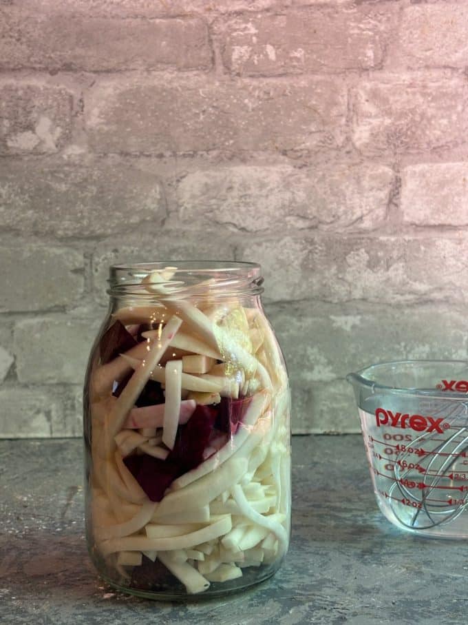 Pickled Turnips - Middle Eastern Pink Pickles - May I Have That Recipe?