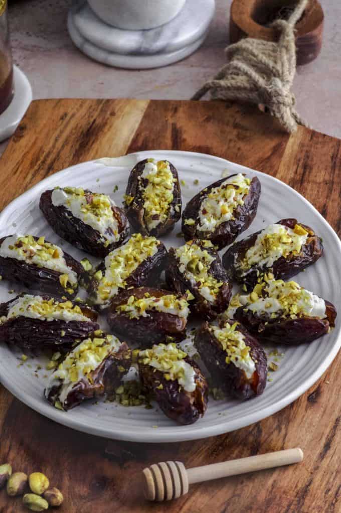 Stuffed Dates with Goat Cheese - May I Have That Recipe?